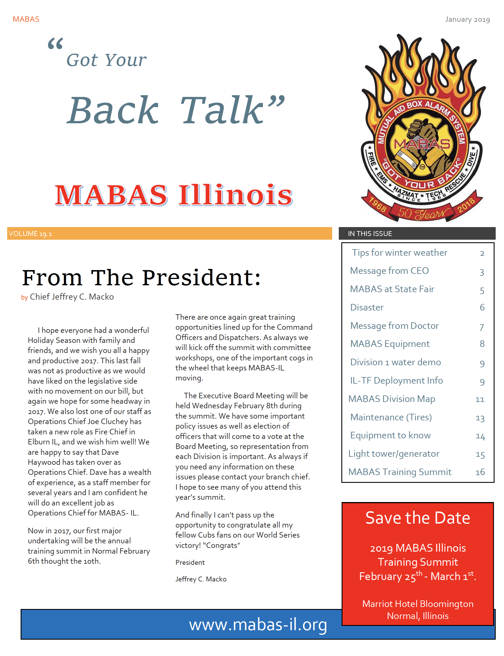 January 2019 - MABAS